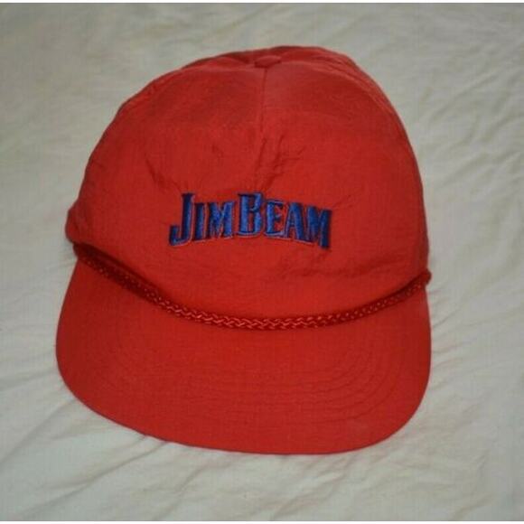 Jim Beam | Accessories | Vintage Jim Beam Snapback Hat Rope Cap Retro ...
